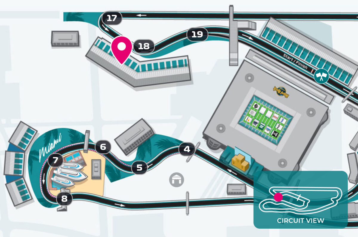 Turn 18 Club - F1 Miami Grand Prix