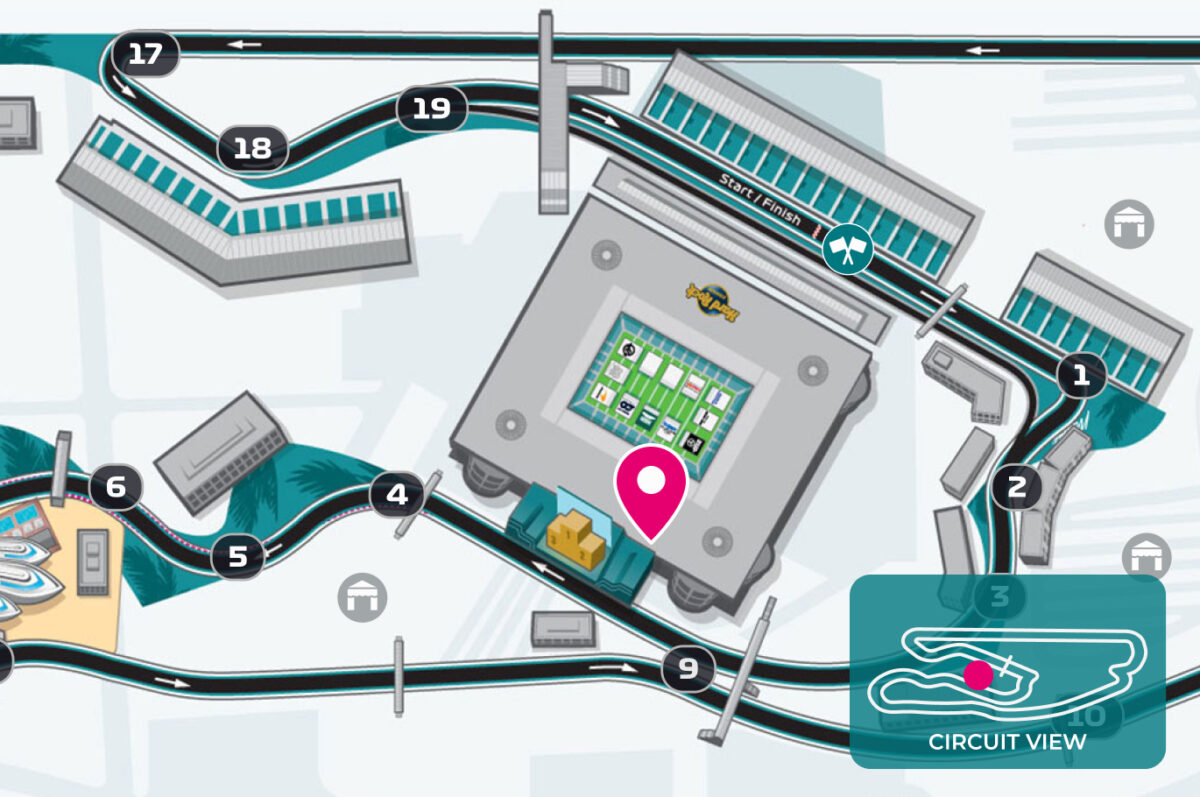 The 72 Club - Hospitality - F1 Miami Grand Prix