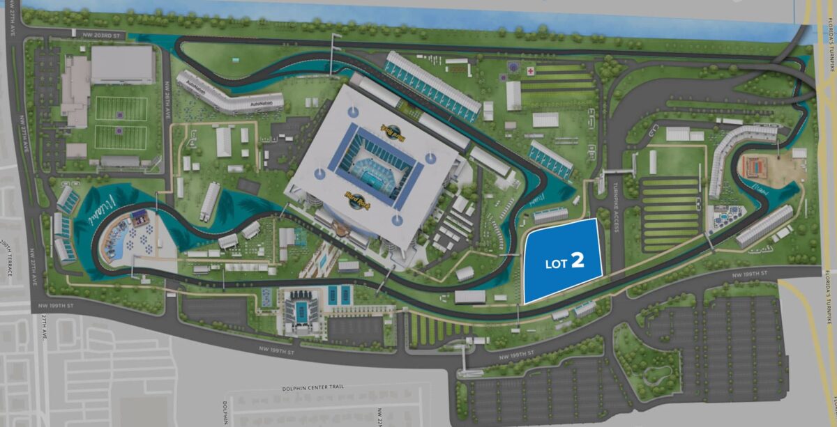 Parking and Lot Information - F1 Miami Grand Prix