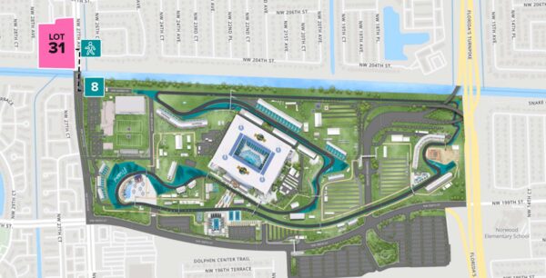 Parking and Lot Information - F1 Miami Grand Prix