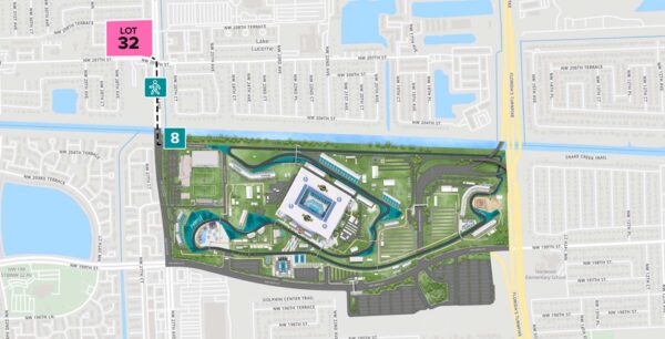 Parking and Lot Information - F1 Miami Grand Prix