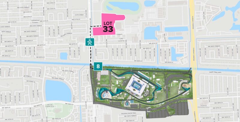 Parking and Lot Information - F1 Miami Grand Prix