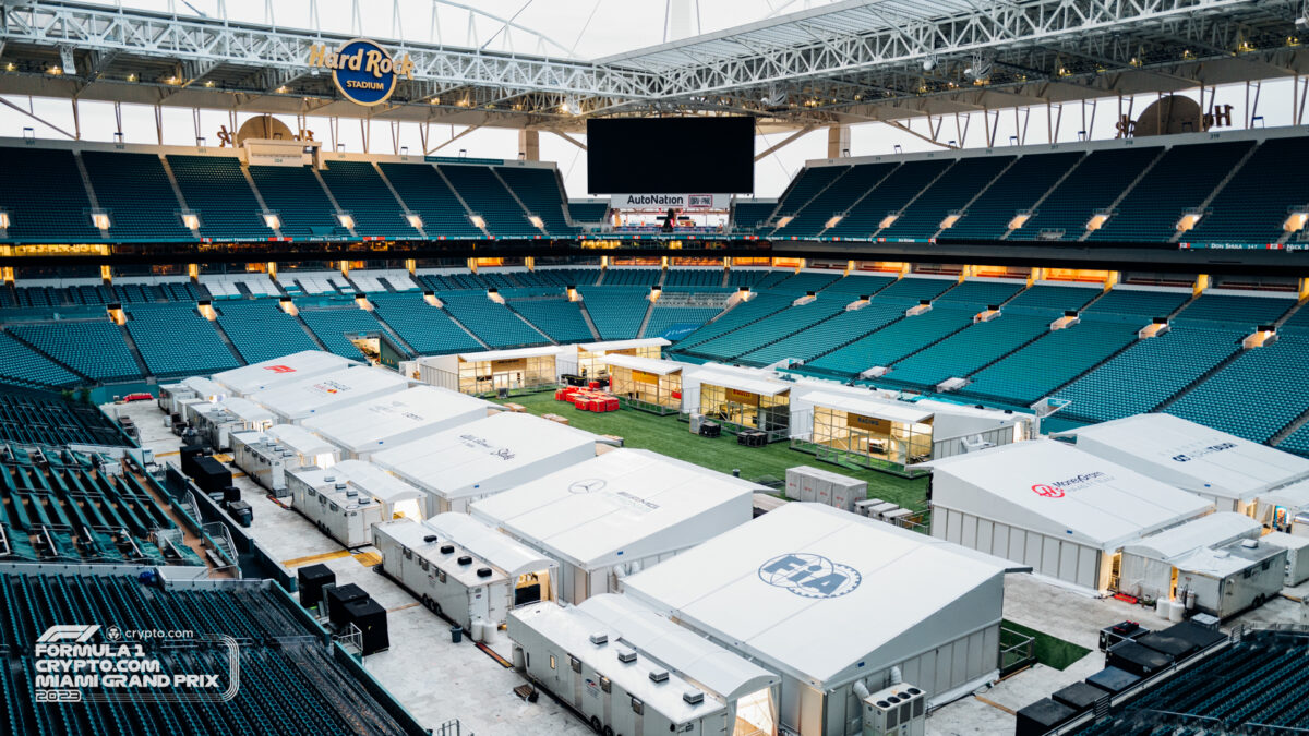 The Logistics of Formula 1