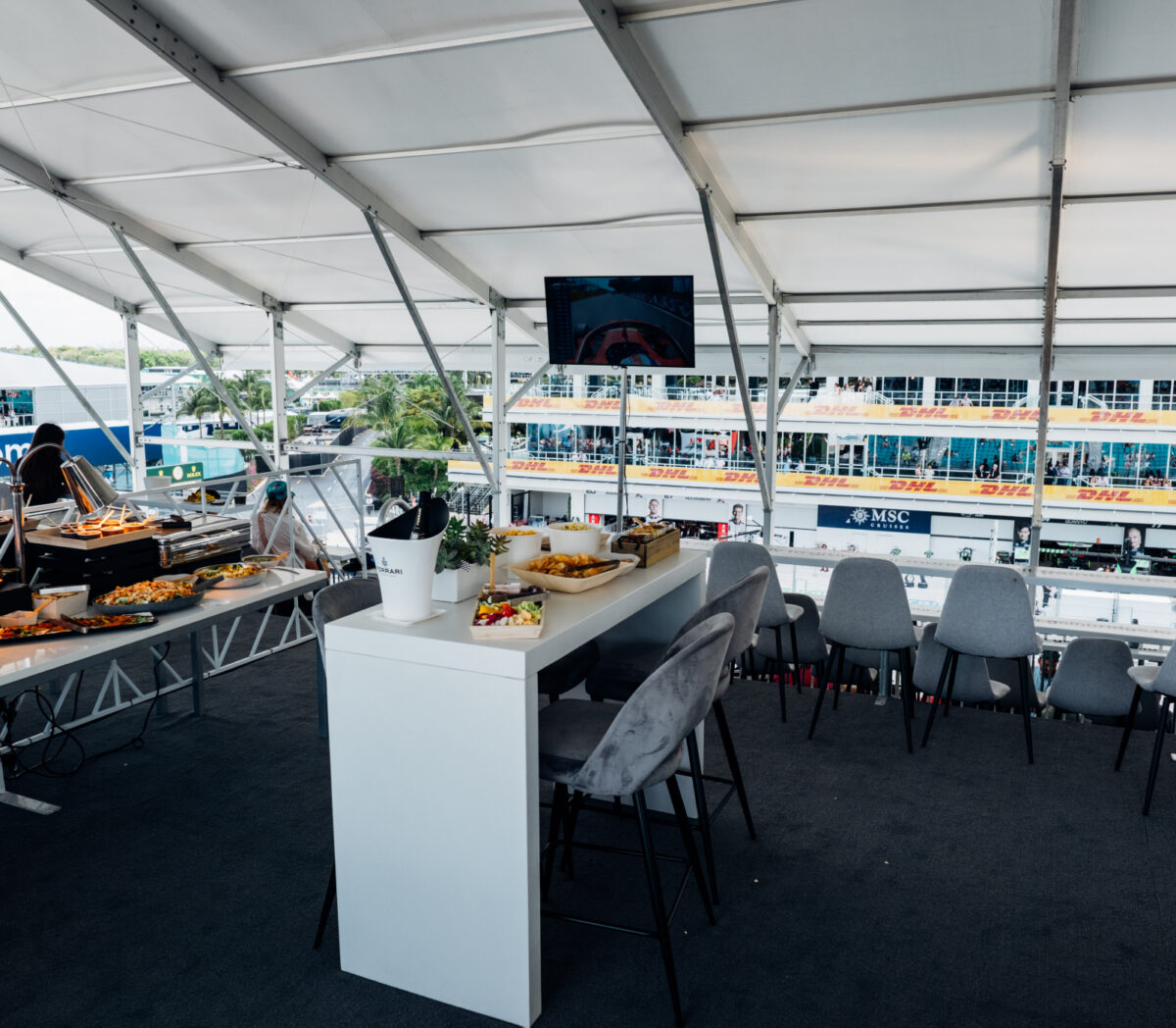 Start/Finish Line Suites Hospitality - F1 Miami Grand Prix