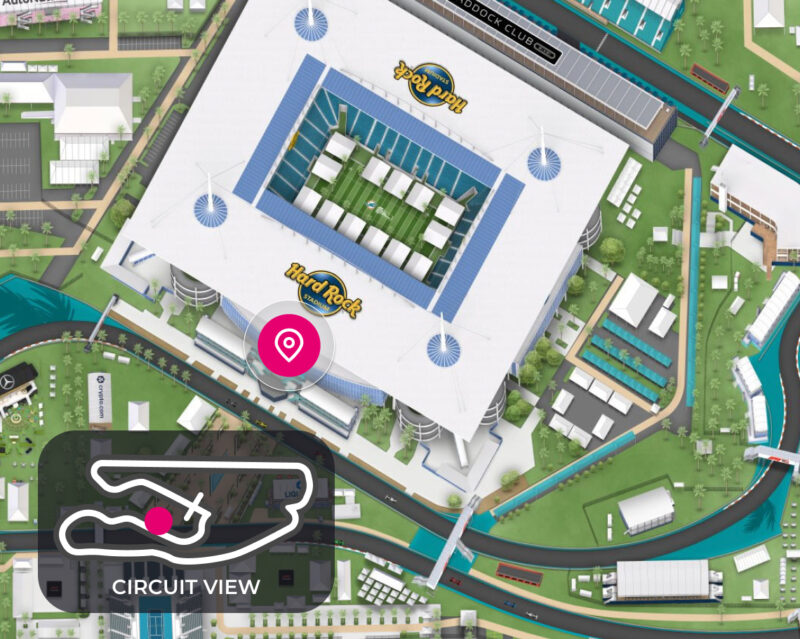 The 72 Club - Hospitality - F1 Miami Grand Prix