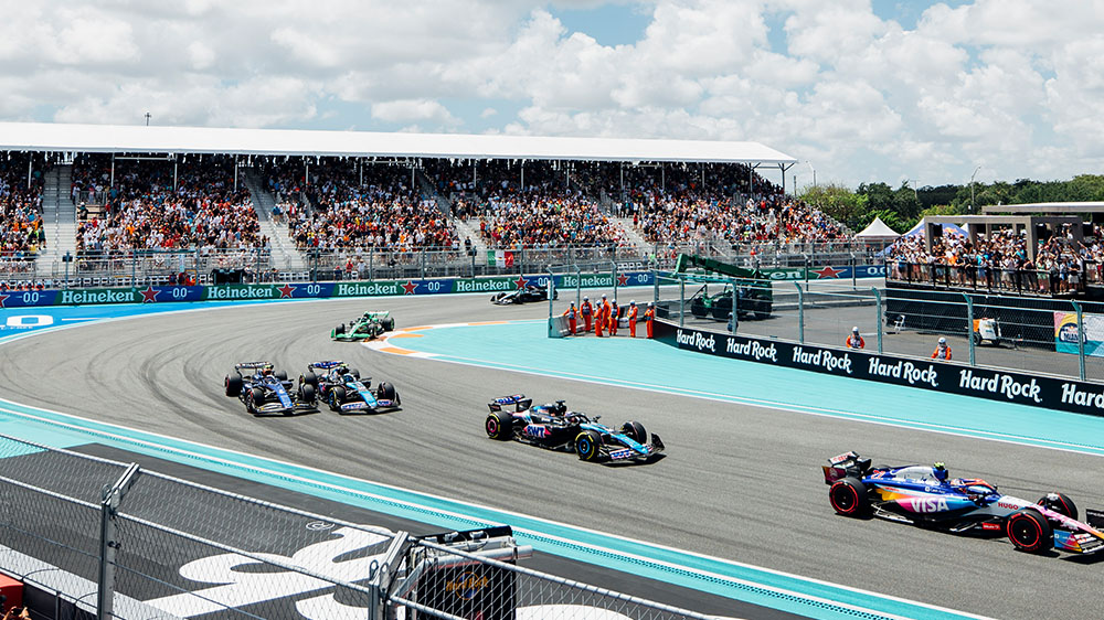 Beach Grandstands - F1 Miami Grand Prix