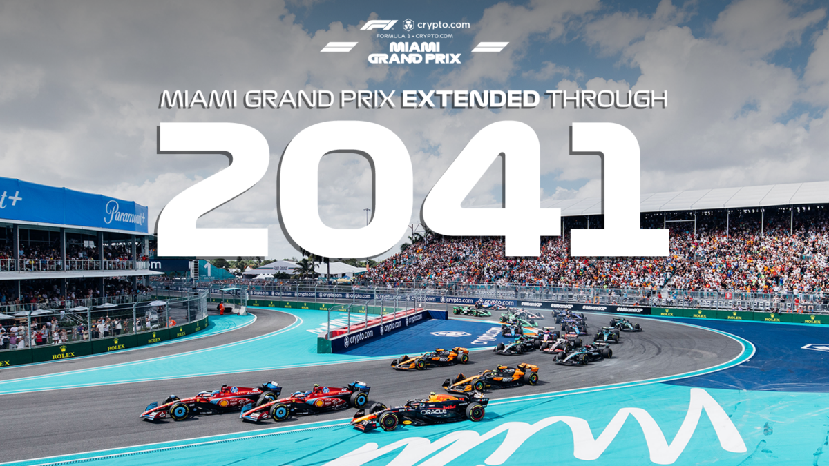 F1 Miami Grand Prix Confirms 10-Year Extension Through To 2041