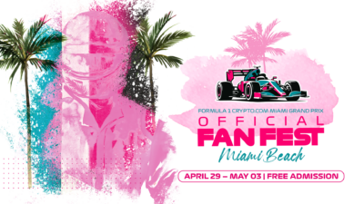 Formula 1 Miami Grand Prix Fan Fest Comes to Lummus Park